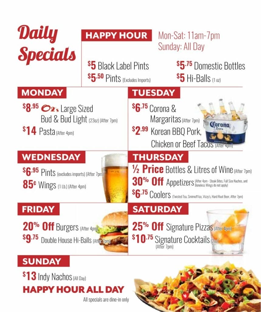 O2's Taphouse & Grill Edmonton | Jasper Ave's Favourite Pub